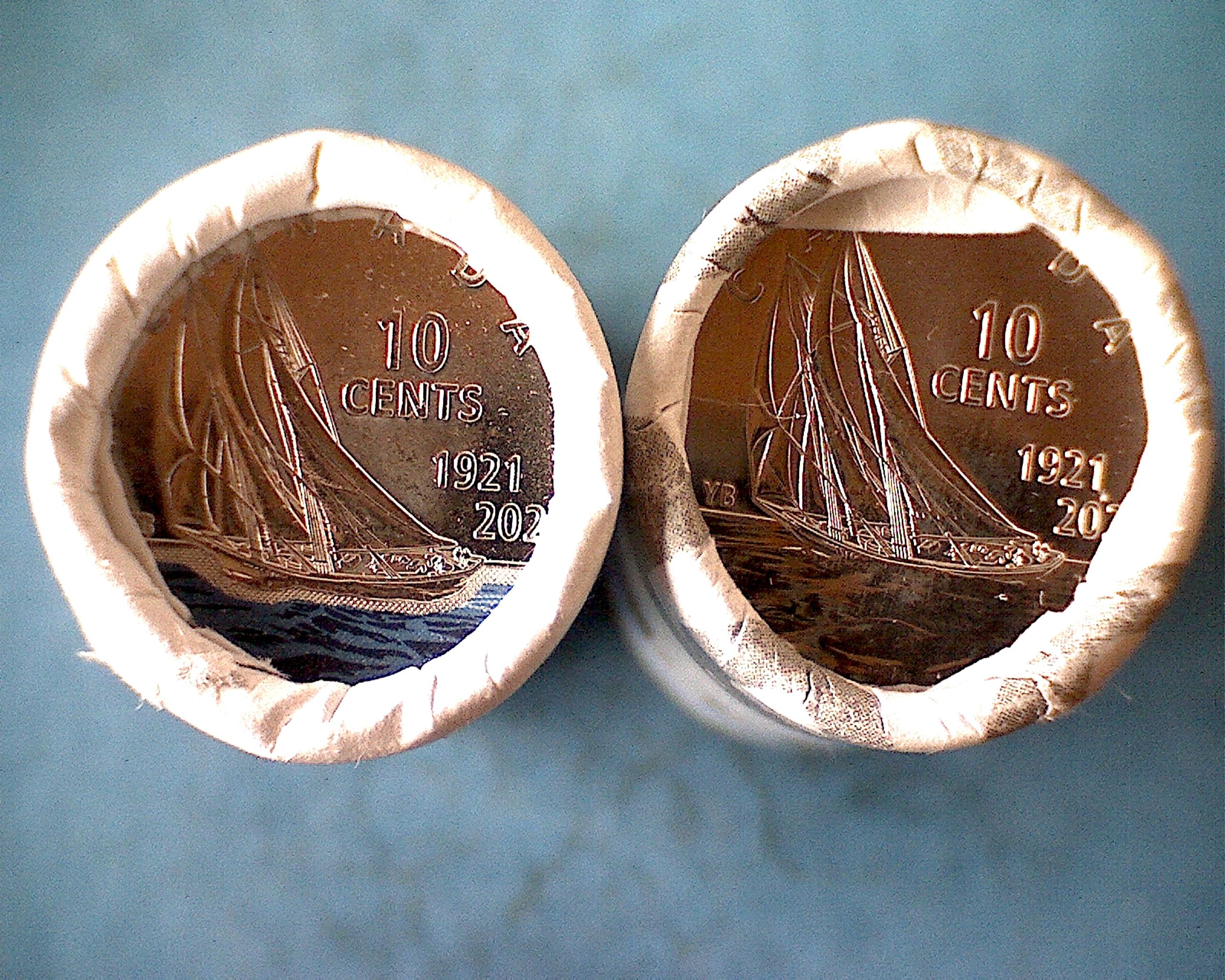 1921 2021 CANADA TEN CENTS ELIZABETH 11 2 PACK For Sale Buy Now
