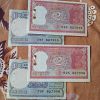 INDIA MATCHING PAIR 1& 2 RUPEE. FOUR NOTES..see pictures.. - For Sale ...