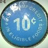 1970s I & C Foods Supermarket 10c Plastic Food Stamp Change Credit ...