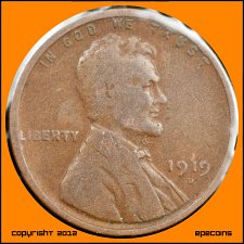 1919 D Lincoln Wheat Cent Bronze Composite Penny: Value and Prices