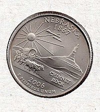 2006 P Nebraska State Quarter Coin Value Prices, Photos & Info
