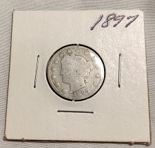 1897 Liberty Head "V" Nickel Coin Value Prices, Photos & Info