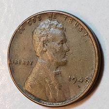 1948 D Lincoln Wheat Penny Coin Value Prices, Photos & Info
