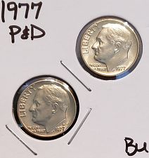 1977 Roosevelt Dime Coin Value Prices, Photos & Info