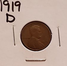 1919 D Lincoln Wheat Penny Coin Value Prices, Photos & Info