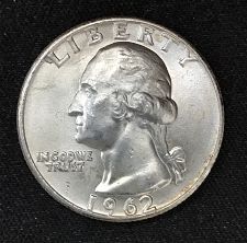1962 D Washington Silver Quarter Coin Value Prices, Photos & Info
