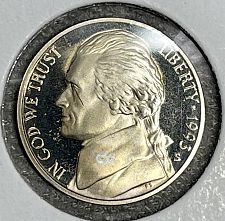 1993 S Jefferson Nickel Coin Value Prices, Photos & Info