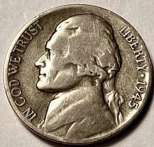 1945 D Jefferson Silver Wartime Nickel Coin Value Prices, Photos & Info