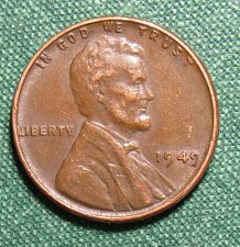 1949 Lincoln Wheat Penny Coin Value Prices, Photos & Info