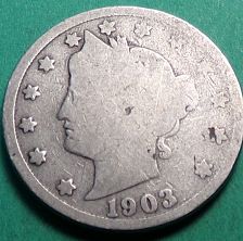 1903 Liberty Head "V" Nickel Coin Value Prices, Photos & Info