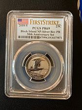 2018 S Block Island Quarter Silver Reverse Proof Coin Value Prices ...