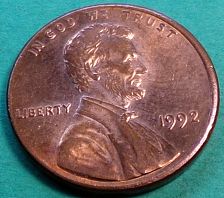 1992 Lincoln Memorial Penny Coin Value Prices, Photos & Info