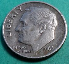 1966 Roosevelt Dime Coin Value Prices, Photos & Info