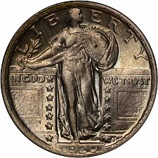 1920 Standing Liberty Quarter Type 2 Coin Value Prices, Photos & Info