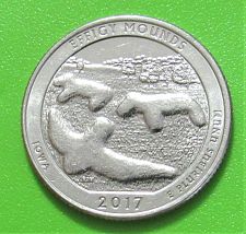 2017 D Effigy Mounds Quarter Coin Value Prices, Photos & Info