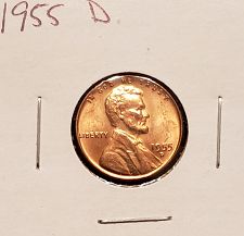 1955 D Lincoln Wheat Penny Coin Value Prices, Photos & Info