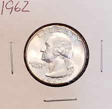 1962 Washington Silver Quarter Coin Value Prices, Photos & Info
