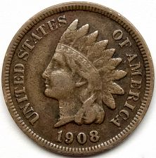 1908 Indian Head Penny Coin Value Prices, Photos & Info