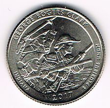 2017 D George Rogers Clark Quarter Coin Value Prices, Photos & Info
