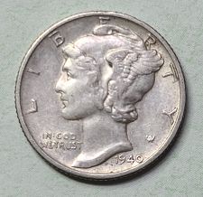 1940 S Mercury Silver Dime Coin Value Prices, Photos & Info