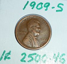 1909 S Lincoln Wheat Penny Coin Value Prices, Photos & Info