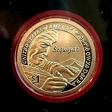 2017 S Native American Dollar Sequoyah - Enhanced Uncirculated Native ...