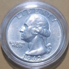 1962 Washington Silver Quarter Coin Value Prices, Photos & Info