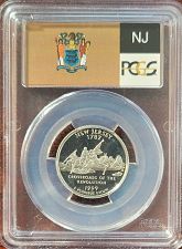 1999 S New Jersey State Quarter Silver Proof Coin Value Prices, Photos ...