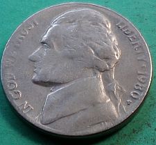 1980 P Jefferson Nickel Coin Value Prices, Photos & Info