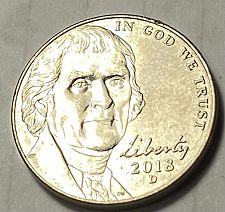 2018 D Jefferson Nickel Coin Value Prices, Photos & Info