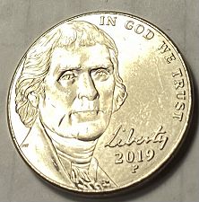 2019 P Jefferson Nickel Coin Value Prices, Photos & Info