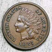 1885 Indian Head Penny Coin Value Prices, Photos & Info