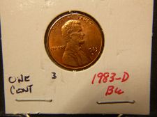 1983 D Lincoln Memorial Penny Coin Value Prices, Photos & Info