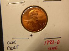 1983 D Lincoln Memorial Penny Coin Value Prices, Photos & Info
