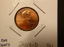 2004 D Lincoln Memorial Penny Coin Value Prices, Photos & Info