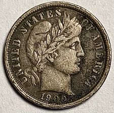 1900 Barber Dime Coin Value Prices, Photos & Info