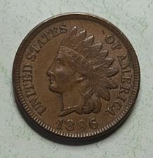 1896 Indian Head Penny Coin Value Prices, Photos & Info
