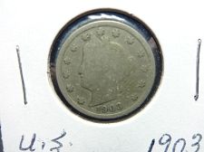 1903 Liberty Head "V" Nickel Coin Value Prices, Photos & Info