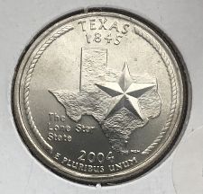 2004 P Texas State Quarter Coin Value Prices, Photos & Info