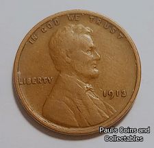 1913 Lincoln Wheat Penny Coin Value Prices, Photos & Info