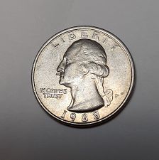 1988 P Washington Quarters Clad Composition: Personal Collections