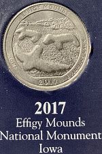 2017 P Effigy Mounds Quarter Coin Value Prices, Photos & Info