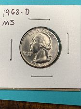 1968 D Washington Quarter Coin Value Prices, Photos & Info