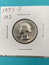 1985 P Washington Quarter Coin Value Prices, Photos & Info