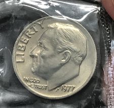 1977 Roosevelt Dime Coin Value Prices, Photos & Info