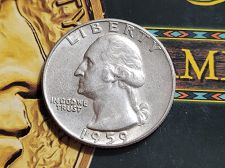 1959 D Washington Silver Quarter Coin Value Prices, Photos & Info