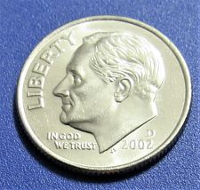 2002 D Roosevelt Dime Coin Value Prices, Photos & Info