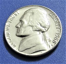 1968 D Jefferson Nickel Coin Value Prices, Photos & Info