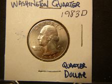1983 D Washington Quarter Coin Value Prices, Photos & Info
