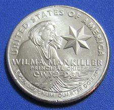 2022 P Wilma Mankiller Quarter American Women Quarters Program Coin ...